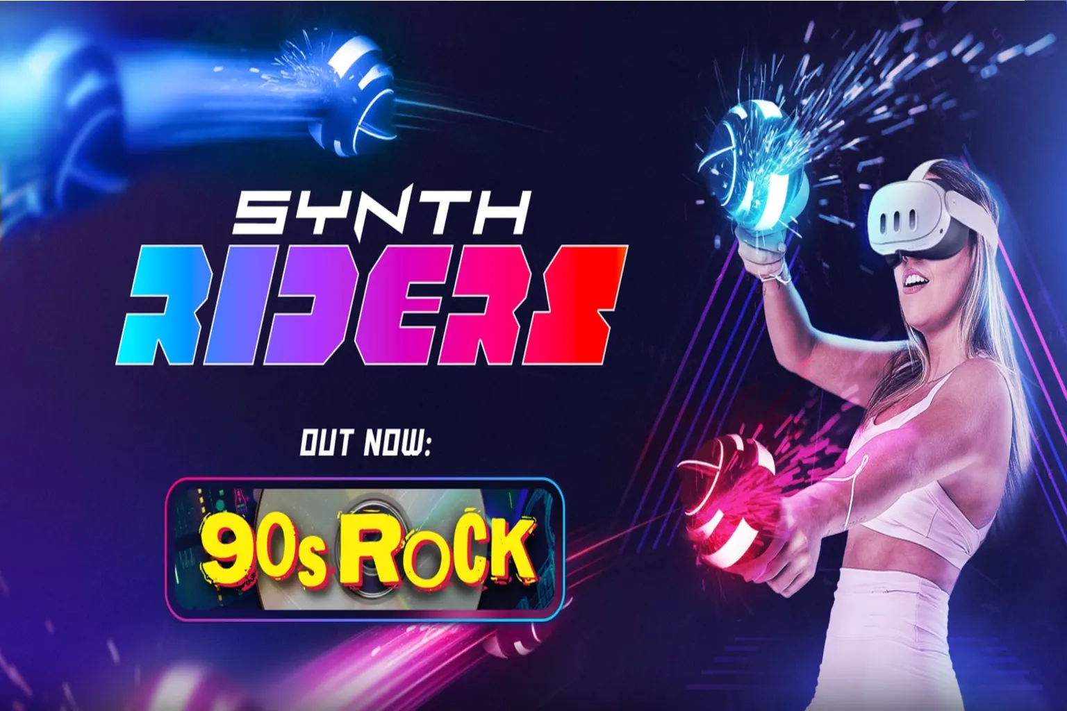 シンセライダーズ Synth Riders 評価｜マルチプレイ対応、音楽DLC豊富、フィットネス機能まで！