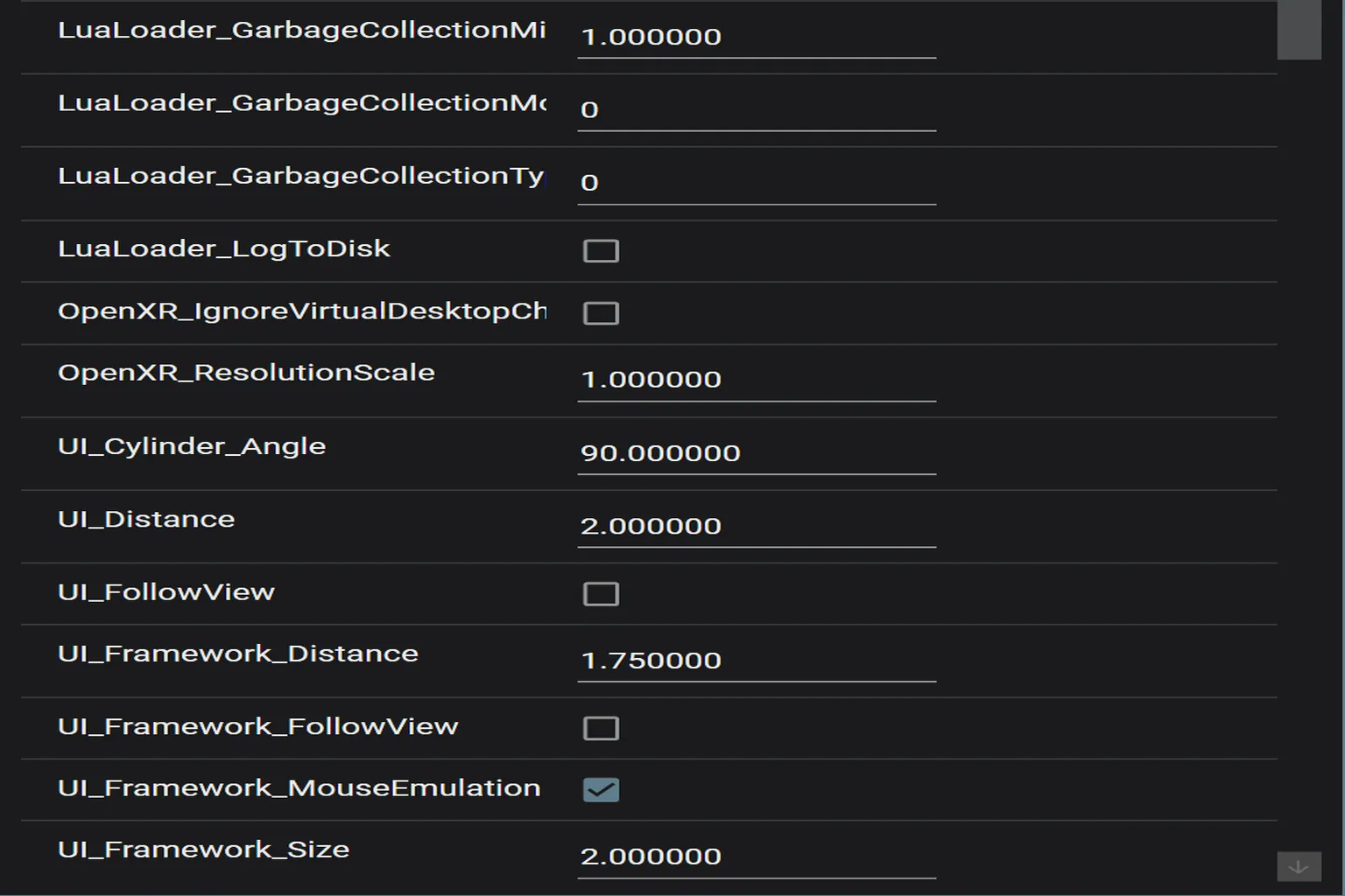 UEVR上級設定をまとめて解説。画面補正やHDR、Snap Turn、景深調整など、VR体験を最適化したい人向けのガイド。