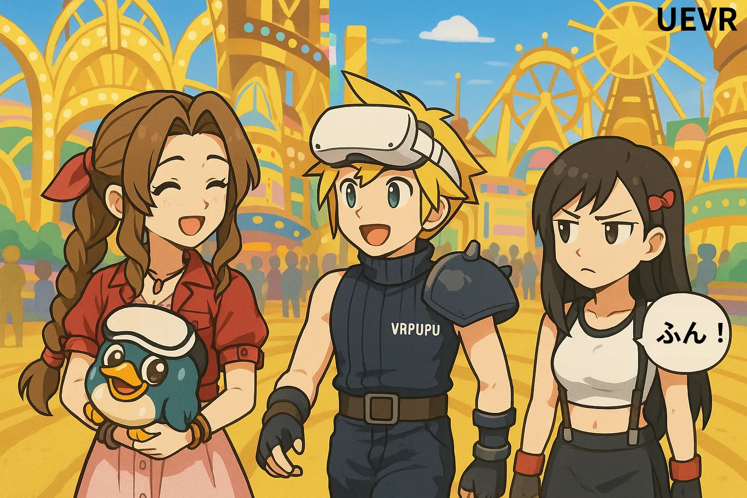 無料ツールでドラゴンボールをVR化！UEVR完全ガイド──ワンクリック起動でティファがすぐ隣に